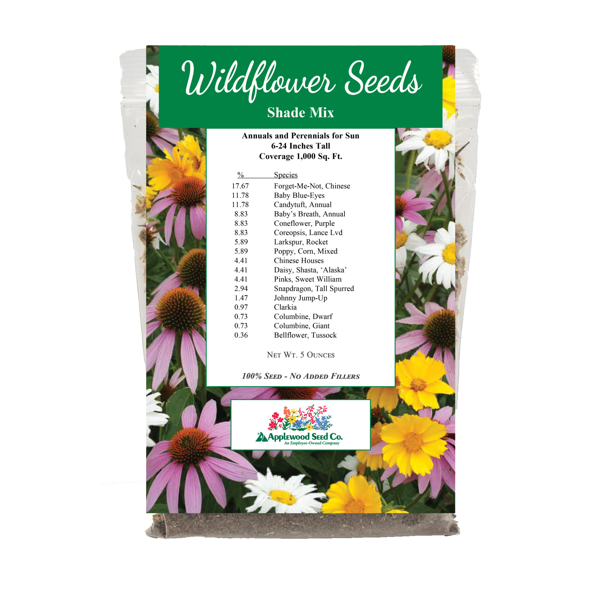 Shade Grow Wild Seed Mix | Applewood Seed Company